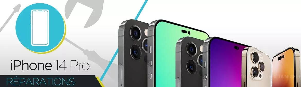 Réparation iPhone 14 Pro - Apple - Atelier Montgallet
